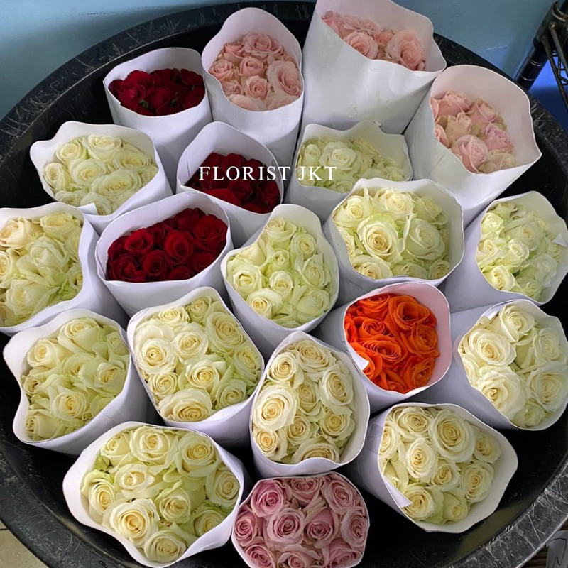 Jual Bunga mawar bandung isi 10 tangkai segar | Shopee Indonesia