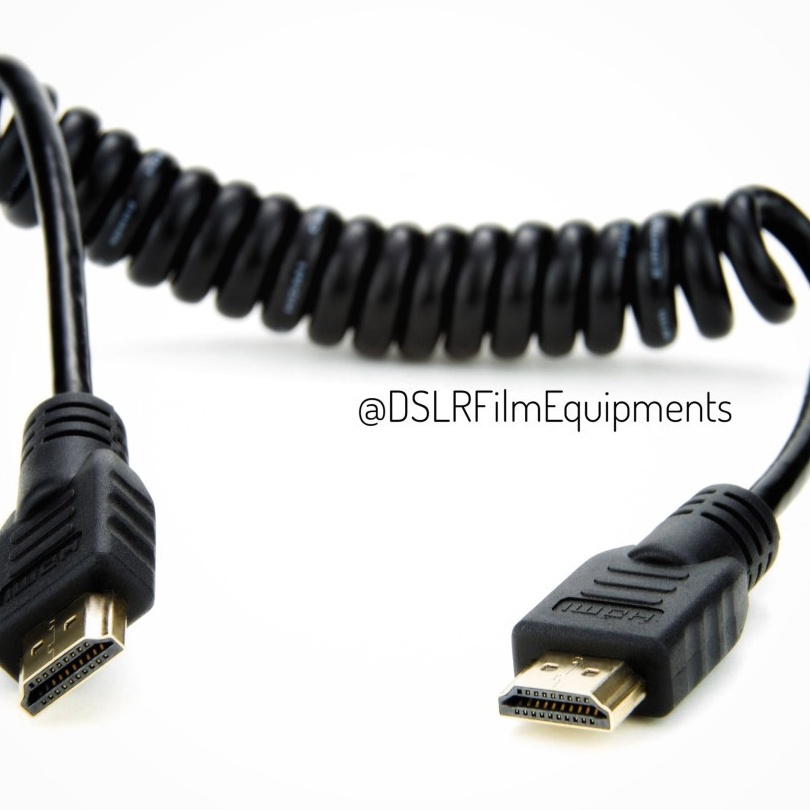Jual DESAIN KHUSUS Kabel HDMI Spiral HDMI ed Spring Connection HDMI ...