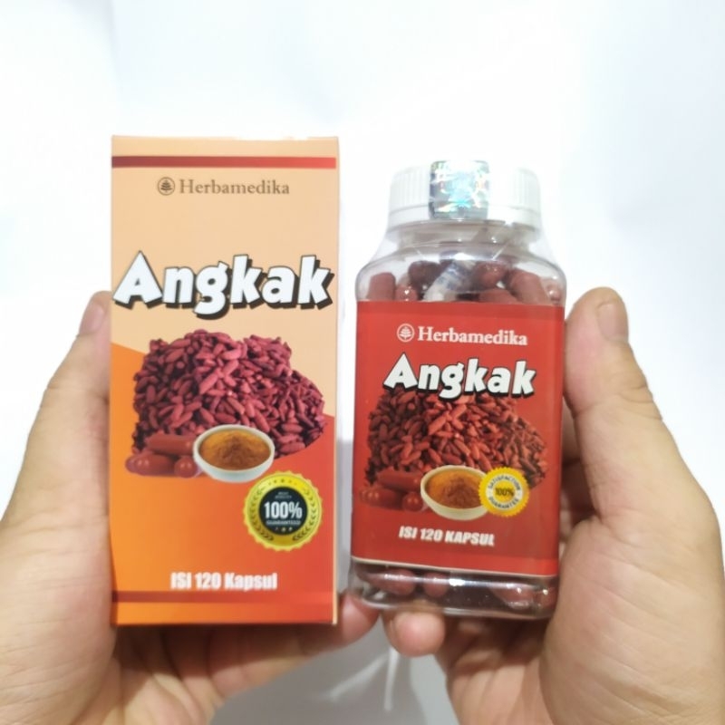 Jual kapsul angkak / Beras merah herbamedika isi 120 kapsul | Shopee ...