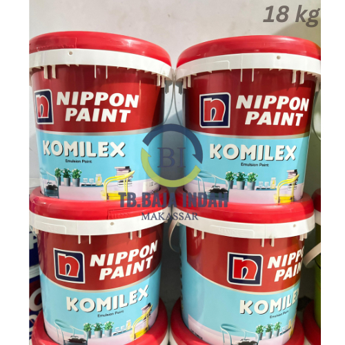 Jual CAT TEMBOK INTERIOR NIPPON KOMILEX WHITE 18KG | Shopee Indonesia