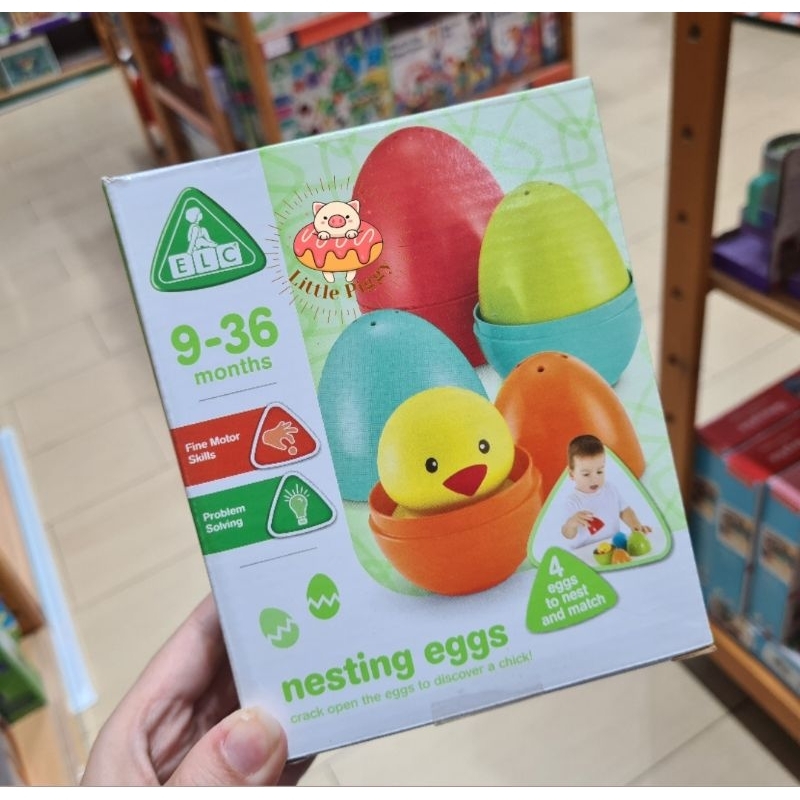 Jual ELC nesting eggs mainan bayi | Shopee Indonesia