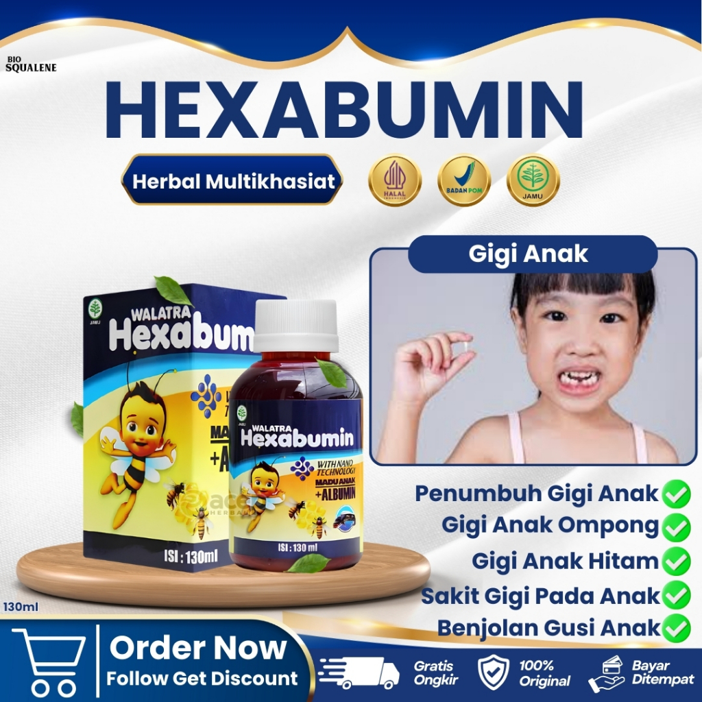 Jual Madu Hexabumin Penumbuh Gigi Gigi Anak Ompong Gigi Anak Hitam Anak ...