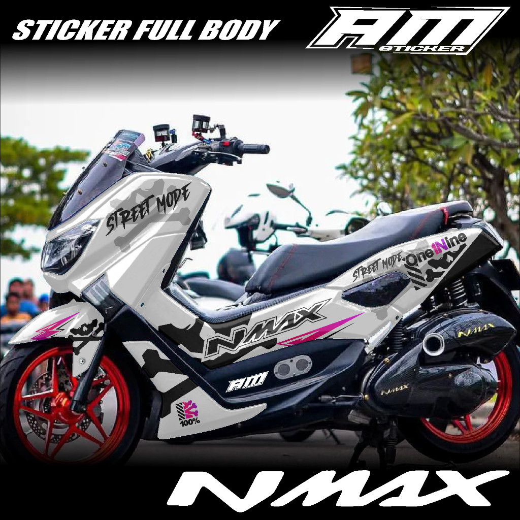Jual Decal Sticker Full Body Yamaha NMAX Old Lama 2015 2016 2017 2018 ...