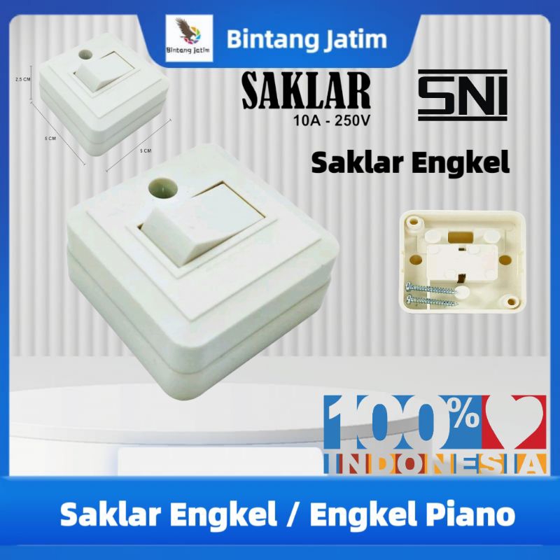 Jual Saklar Engkel cahaya skakel tempel ob saklar tempel dinding mini ...