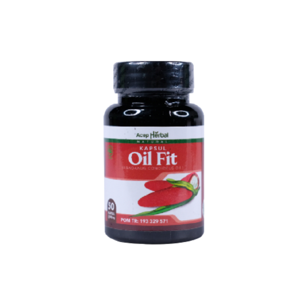 Jual Oil Fit Kapsul Minyak Buah Merah Papua Asli 100% Original Isi 50 ...
