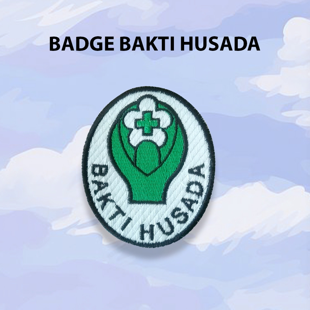 Jual Badge Bakti Husada / Emblem Bakti Husada / Logo Bordir Bakti ...