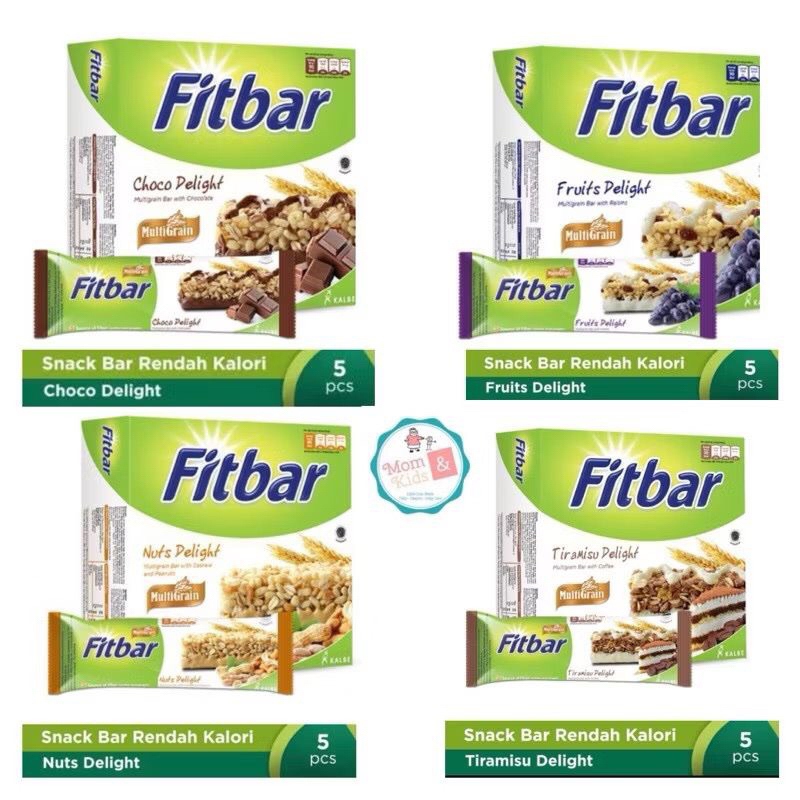 Jual FITBAR MULTIGRAIN 110GR (5X22G) 264GR (12X22G) | FIT BAR SNACK ...