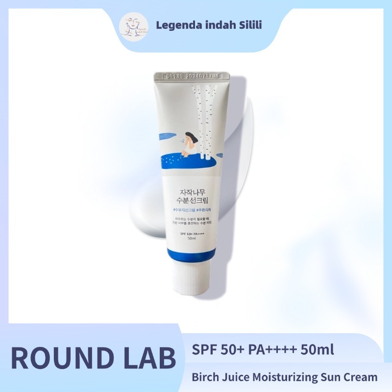 Jual ROUND LAB Birch Juice Moisturizing Sun Cream Spf50+ Pa ...