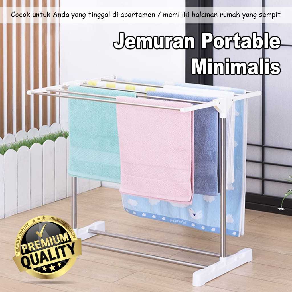 Jual JEMURAN PORTABLE - JEMURAN MINIMALIS / JEMURAN PRAKTIS / STAND ...