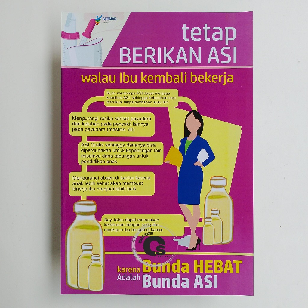 Jual Poster Tetap Berikan Asi - Poster Menyusui - Poster Asi - Gizi ...