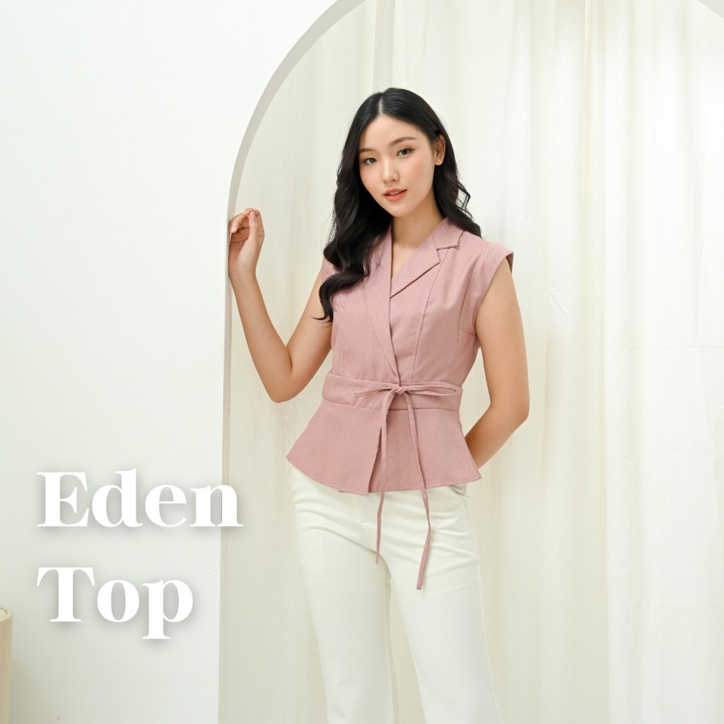 Jual VELOVE - Eden Top / Atasan Formal Wanita | Shopee Indonesia