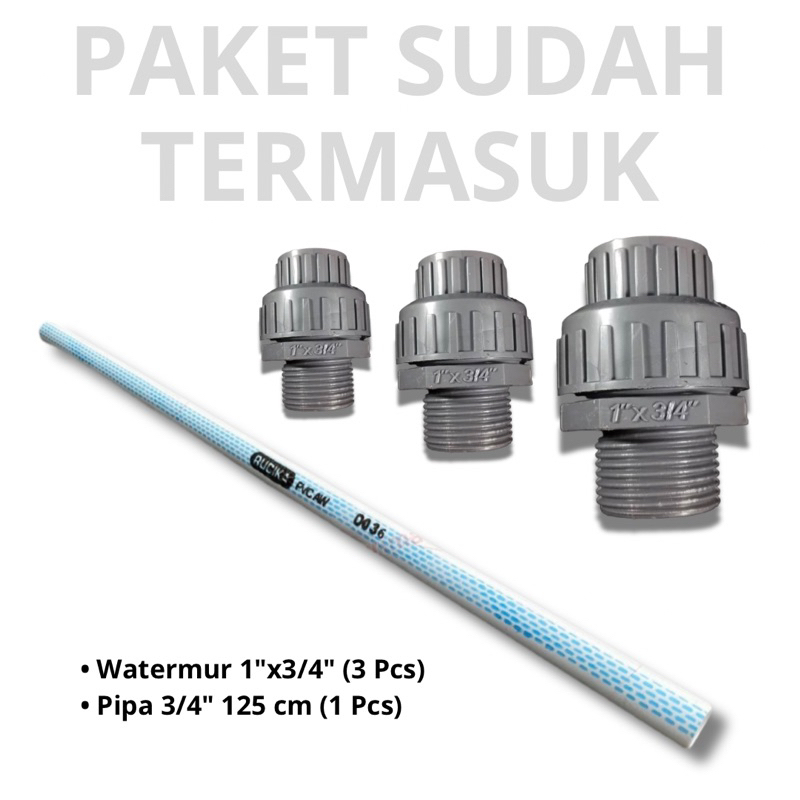 Jual Filter Air Sumur Bor - Paket Filter Air Sumur Bor Keruh Bau Tabung ...