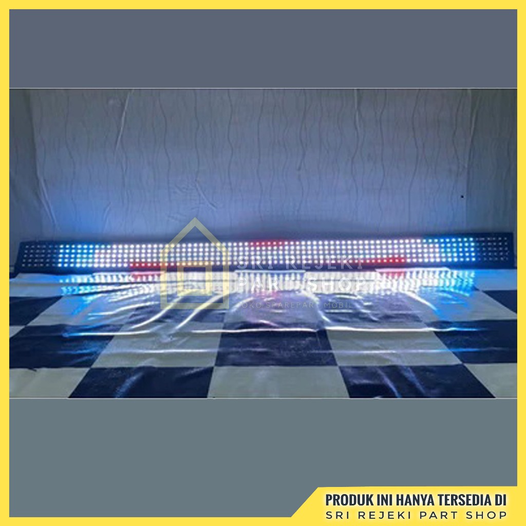 Jual Lampu Strobo Kaca Truk Running Text Emoji 5 Baris Doraemon WS2811 ...