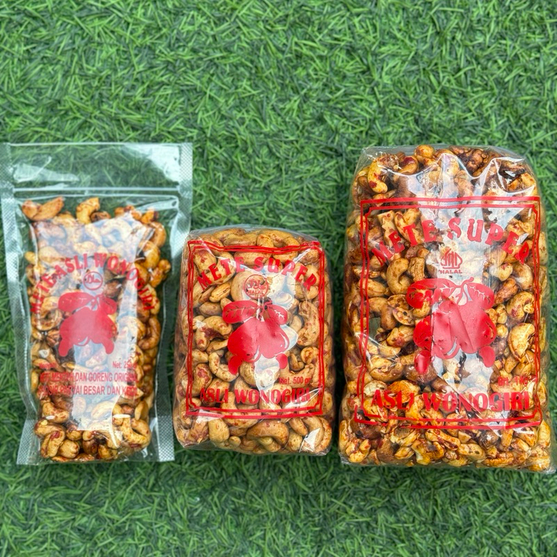 Jual 1 kg Kacang Mete Wonogiri Varian Rasa Pedas Manis Mete Goreng ...