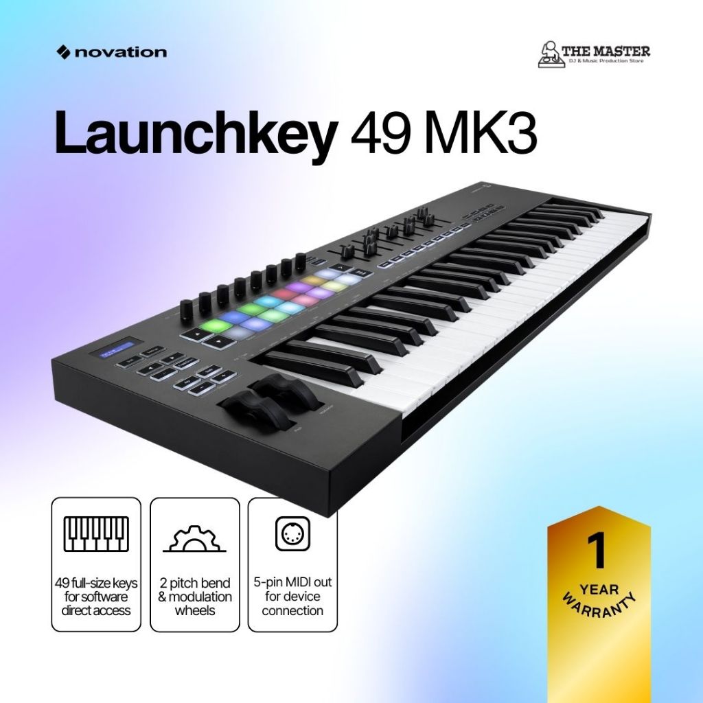 Jual [Ready Stock] Novation Launchkey 49 MK3 | MK 3 | MKIII USB ...