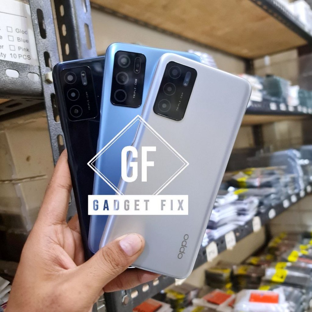 Jual Casing Housing HP Oppo A16 CPH2269 Backdoor + Bezel Tutup Belakang ...