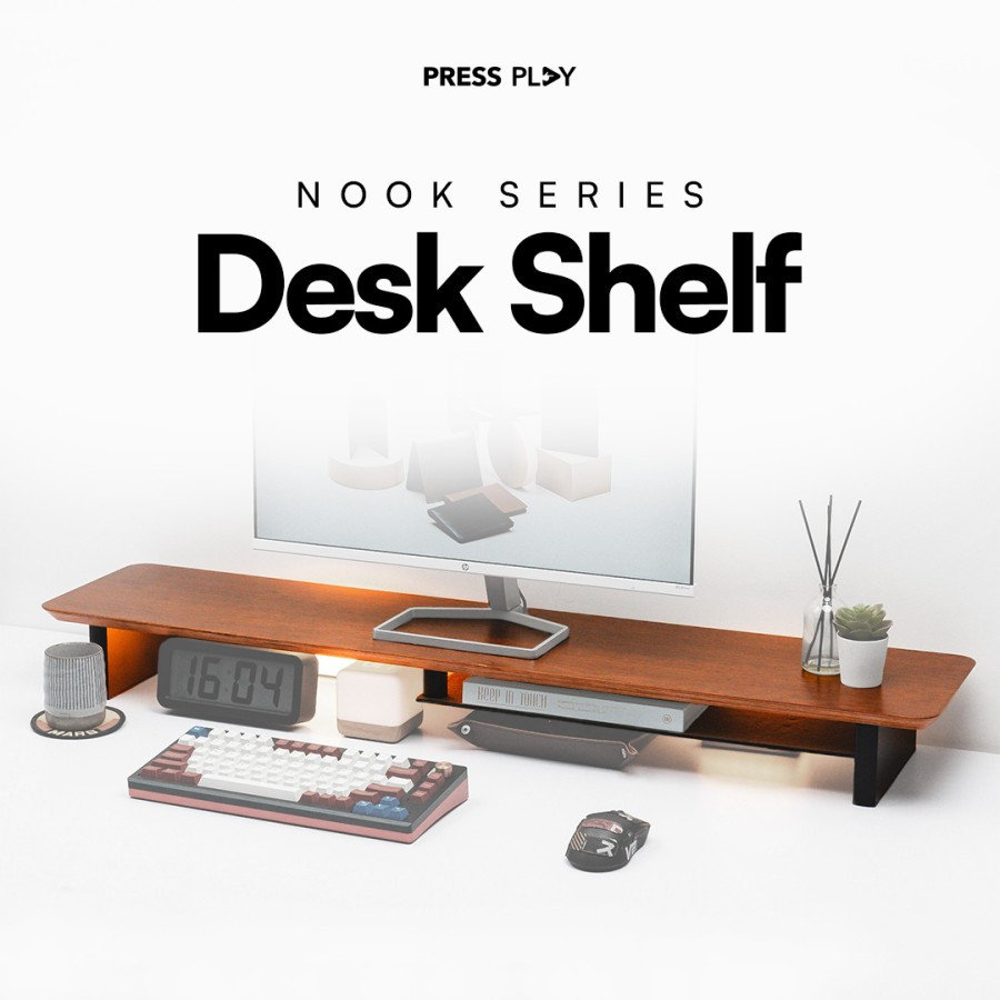 Jual NOOK Desk Shelf Laptop Monitor Riser | Shopee Indonesia