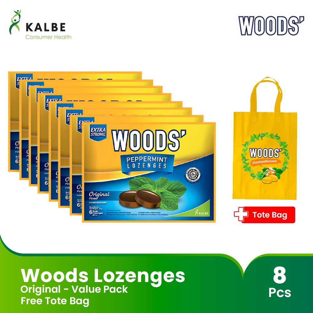 Jual [Free Exlusive Gift - Baca Deskripsi] Woods Lozenges - Multi Pack ...