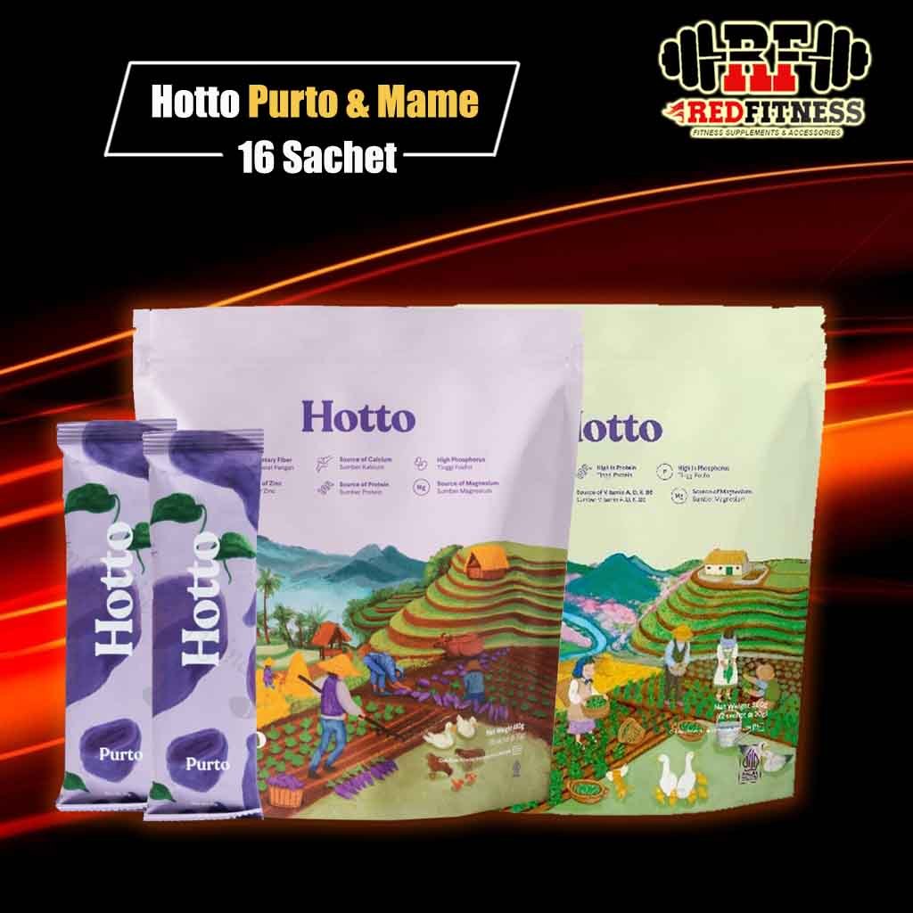 Jual HOTTO Purto / Mame / Cocoa (Pouch 16 Sachet / 12 Sachet / Eceran ...