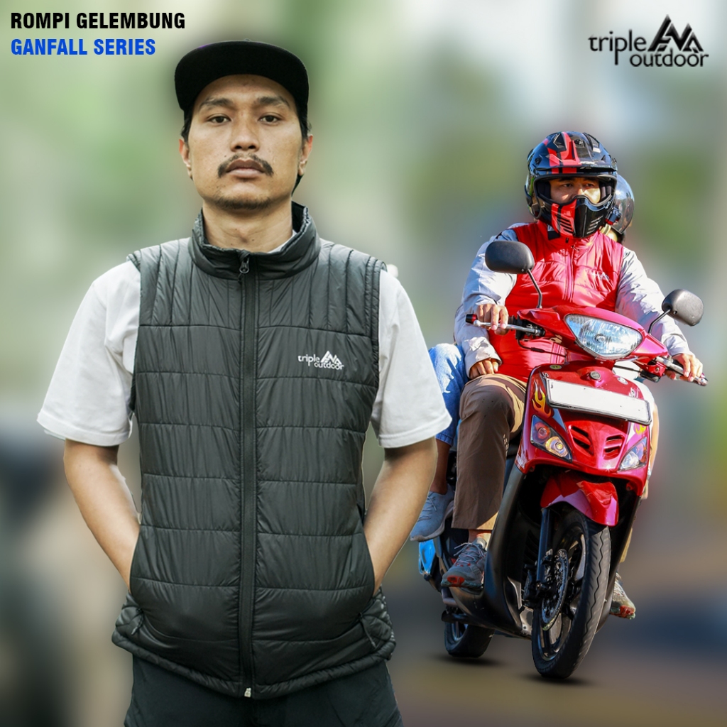 Jual GANFALL SERIES - ROMPI GELEMBUNG ANTI ANGIN HANGAT ROMPI OUTDOOR ...