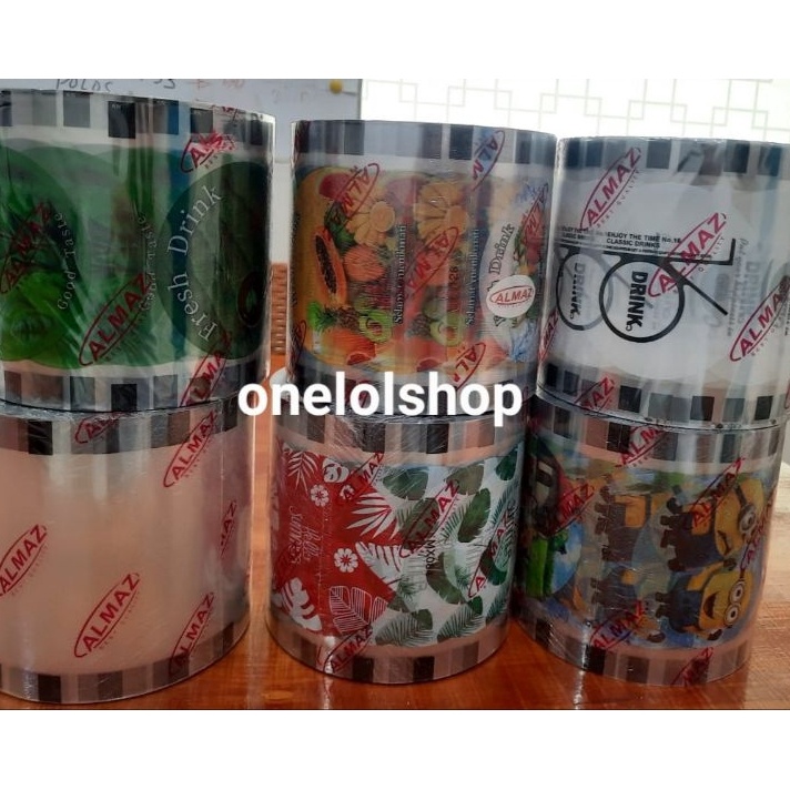 Jual Plastik Seal Cup Gelas Plastik Lid Cup Sealer Polos Drink Teh ...