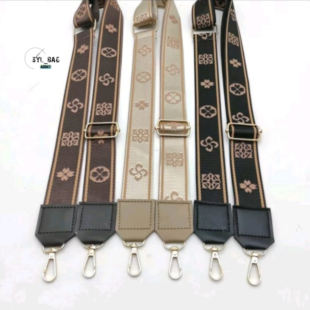 Jual Tali tas import // tali strap tas lisban motif untuk semua tas ...