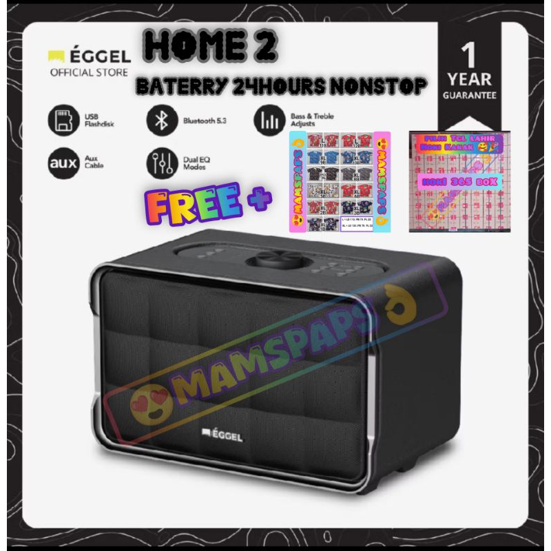Jual EGGEL ELITE XL 2 WATERPROOF BLUETOOTH SPEAKER WITH RGB MULTICOLOR ...