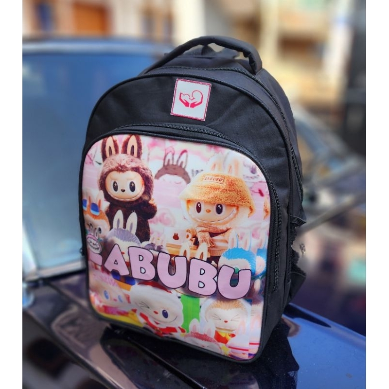 Jual tas labubu anak - tas ransel labubu anak perempuan usia 4-8 tahun - tas troli labubu anak ...