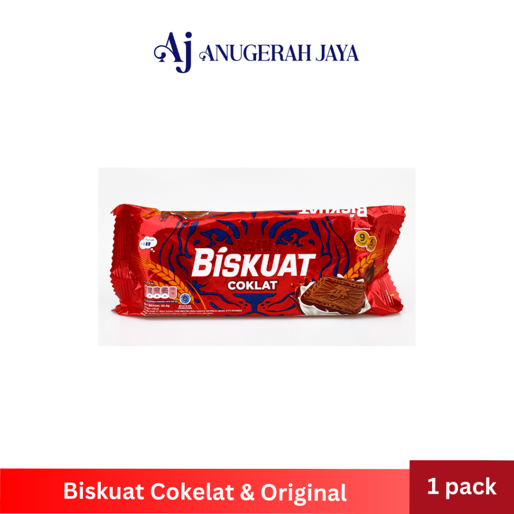 Jual BISKUAT biskuit coklat & original (1 pack isi 20bks) | Shopee ...