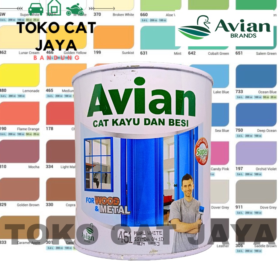 Jual Cat AVIAN Cat Kayu Besi 1 kg 9 liter | Shopee Indonesia