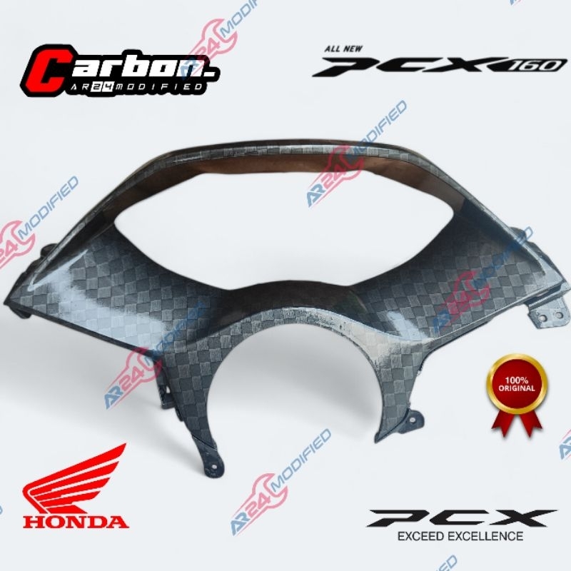 Jual Cover Panel Dasboard Speedometer Pcx 160 Carbon WTP Motif ...