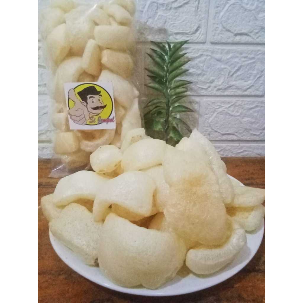 Jual Kerupuk Kulit Sapi Premium Sijempol Khas Bandung Kemasan 80 gram ...