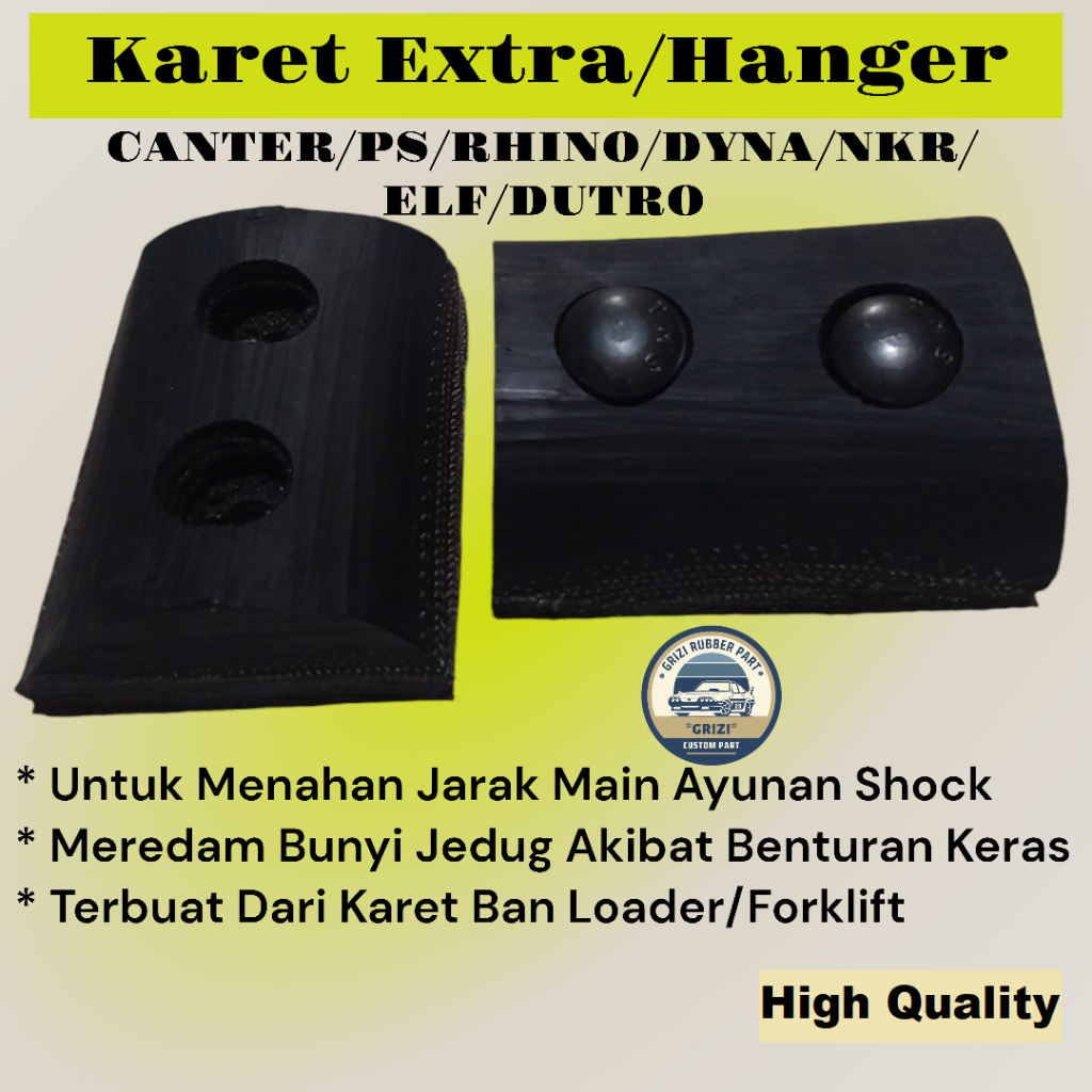 Jual Stopper Extra Tahanan Per Extra Karet Hanger CANTER/PS/RHINO/DYNA/NKR/ELF/DUTRO 1PCS Harga ...