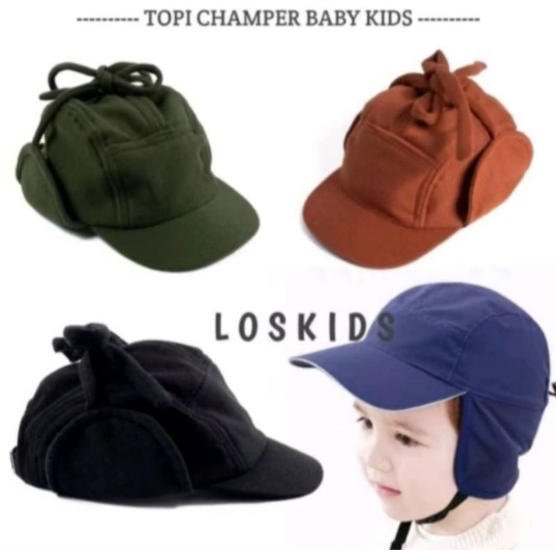 Jual Topi Anak Model Camper Untuk Anak Usia 1 sampai 4 Tahun | Shopee ...