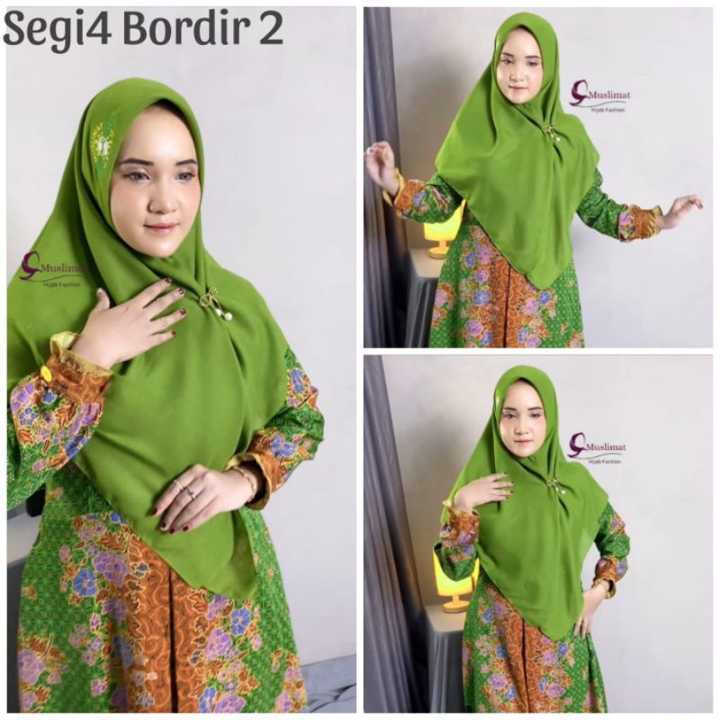 Jual segi 4 muslimat pinggir neci tua | Shopee Indonesia