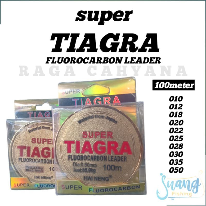 Jual SENAR SUPER TIAGRA fluocarbon leader 100m | Shopee Indonesia
