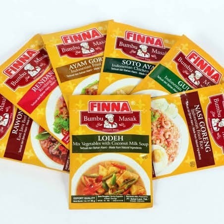 Jual Bumbu Masak Instant / Seasoning Finna 50 Gr Rendang, Sayur Lodeh ...