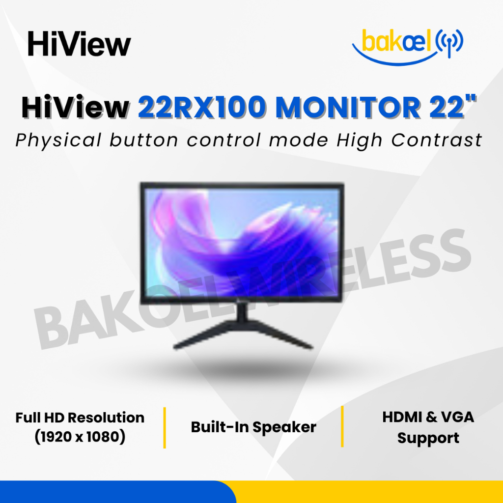 Jual Hiview 22RX100 MONITOR 22 INCH | Shopee Indonesia