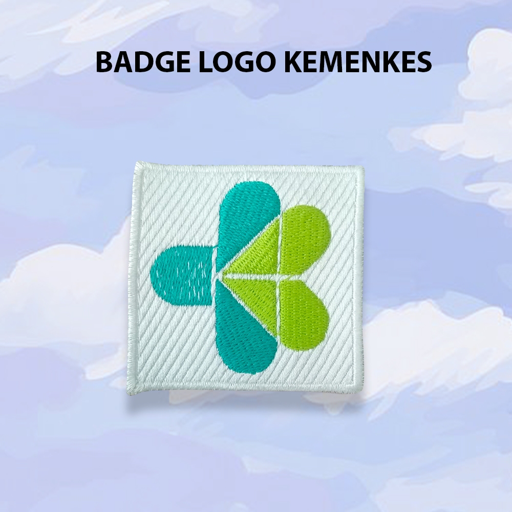 Jual Bedge Logo Kemenkes / Emblem Kementrian Kesehatan RI / Bed Logo ...