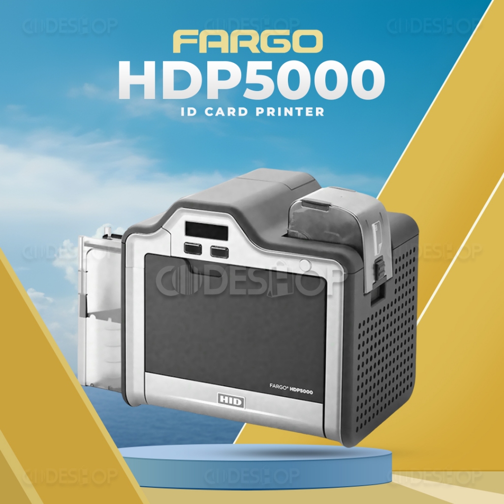 Jual Fargo HDP5000 Printer ID Card Cetak Kartu PVC HDP-5000 Single Side ...