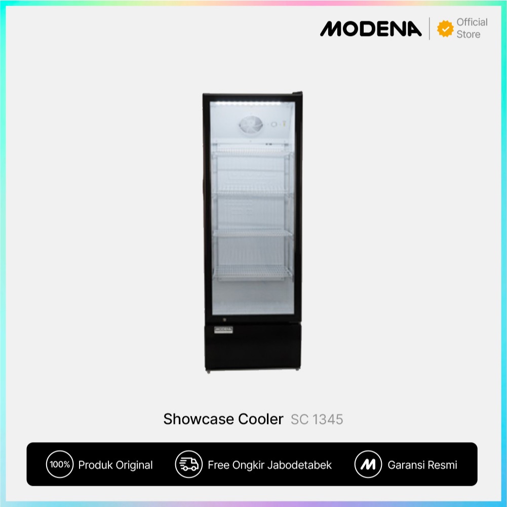 Jual MODENA Showcase Cooler - SC 1345 | Shopee Indonesia