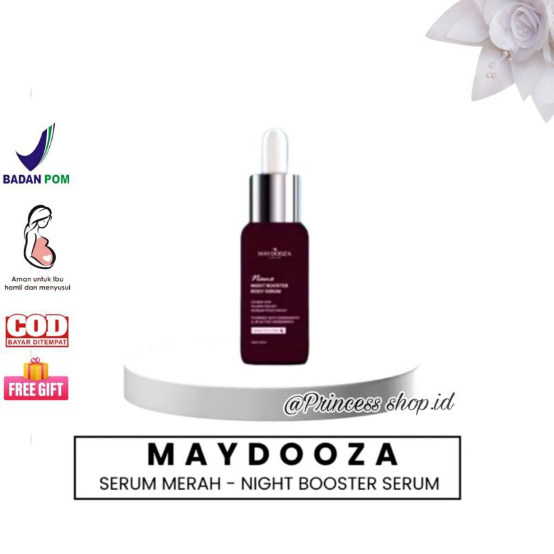 Jual MAYDOOZA SERUM MERAH NANO NIGHT BOOSTER BODY SERUM 30ML | Shopee ...