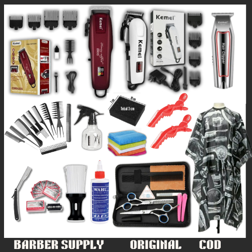 Jual Cod Paket Barbershop Alat Cukur Rambut PAKET ALAT CUKUR LENGKAP ...