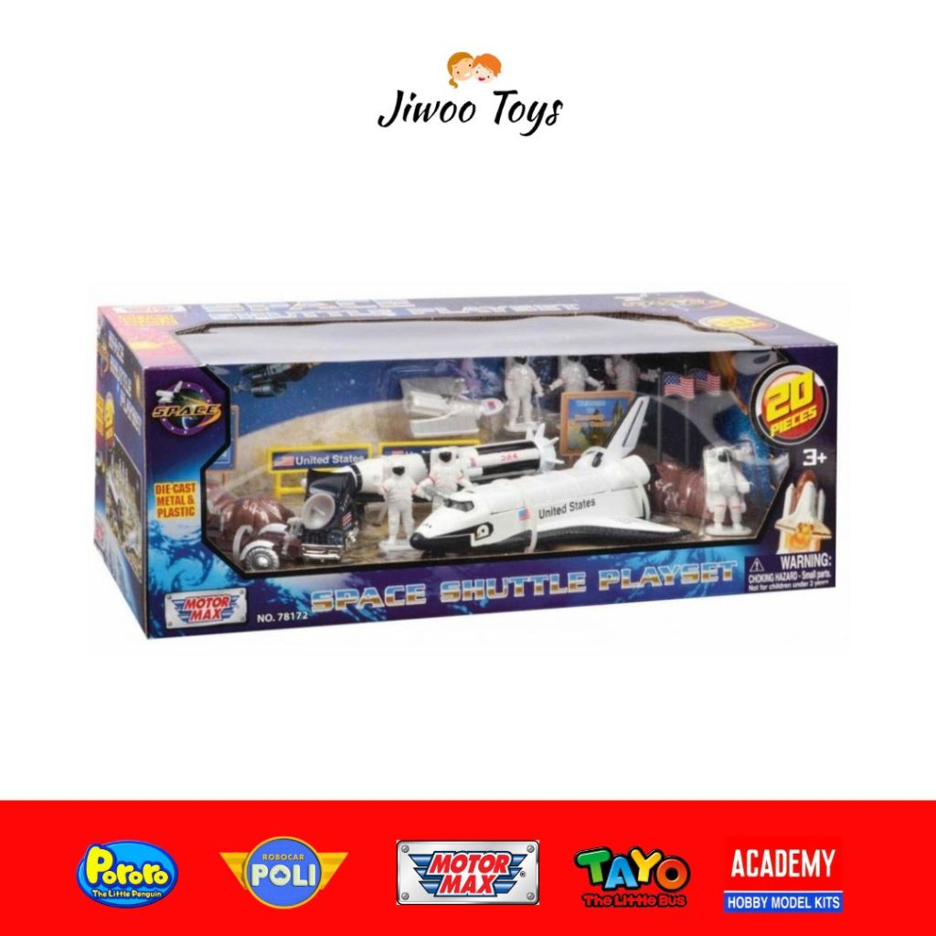 Jual Motormax Pesawat Space Playset 20 pc MM-78172 | Shopee Indonesia