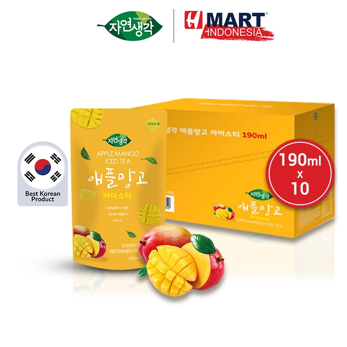 Jual THINK NATURE Apple Mango Iced Tea - Minuman Teh Rasa Buah Apel dan ...