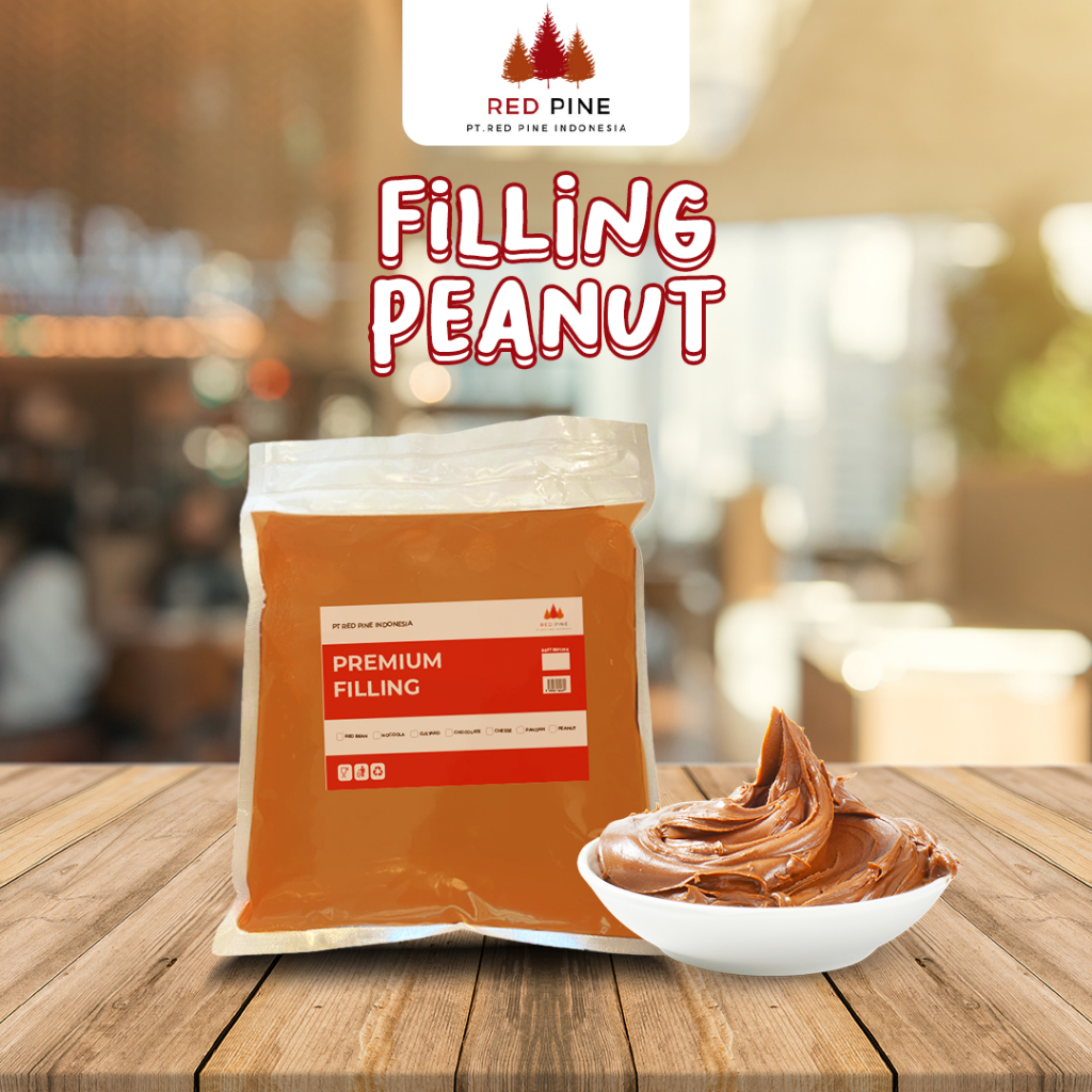 Jual Selai/Topping/ Filling Premium Isian Kue/Roti Rasa Kacang/Peanut ...