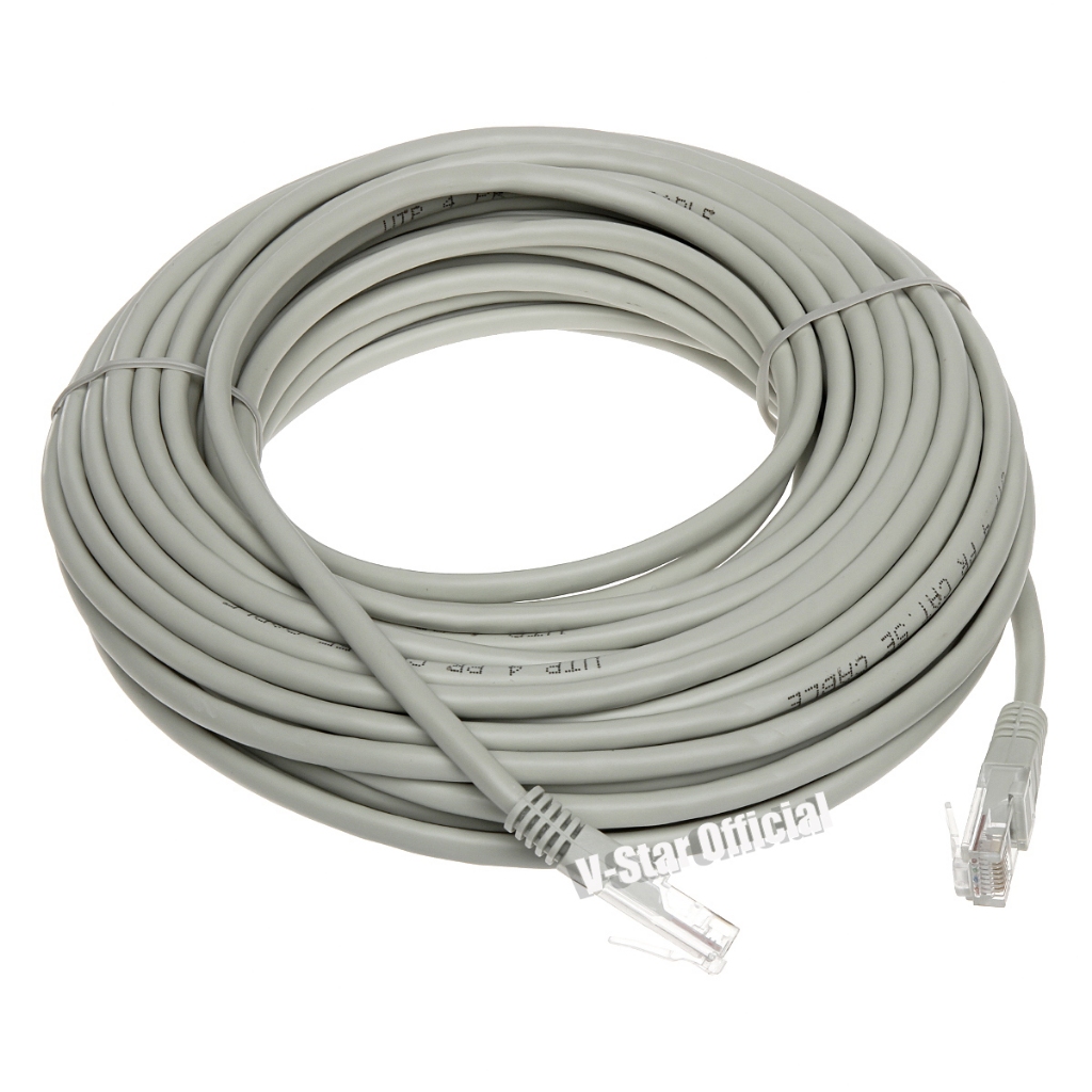 Jual Kabel Lan Wifi 40 Meter Gigabit Router CAT-5E | Shopee Indonesia
