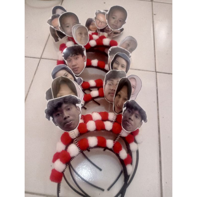 Jual Bando foto tuing tuing custom (all size/remaja/dewasa) | Shopee ...