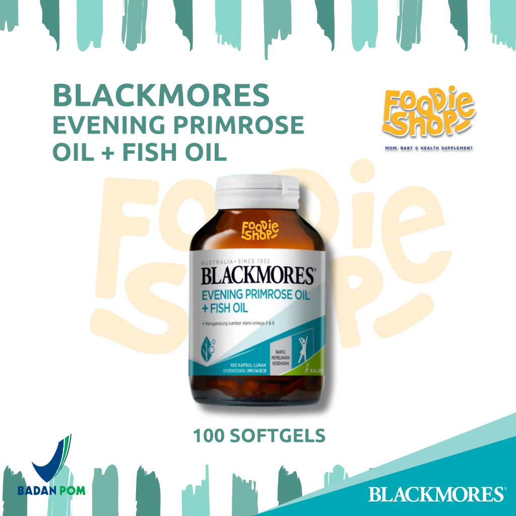 Jual Blackmores Evening Primrose Oil + Fish oil (100 kapsul) | Shopee ...