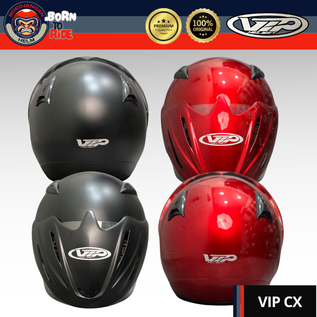 Jual Helm vip cx22 solid - Helm half face Cx22 - Helm murah half face ...